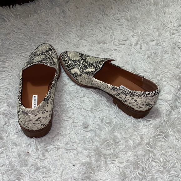 Shoes | Chelseaviolet Snake Skin Loafers | Poshmark